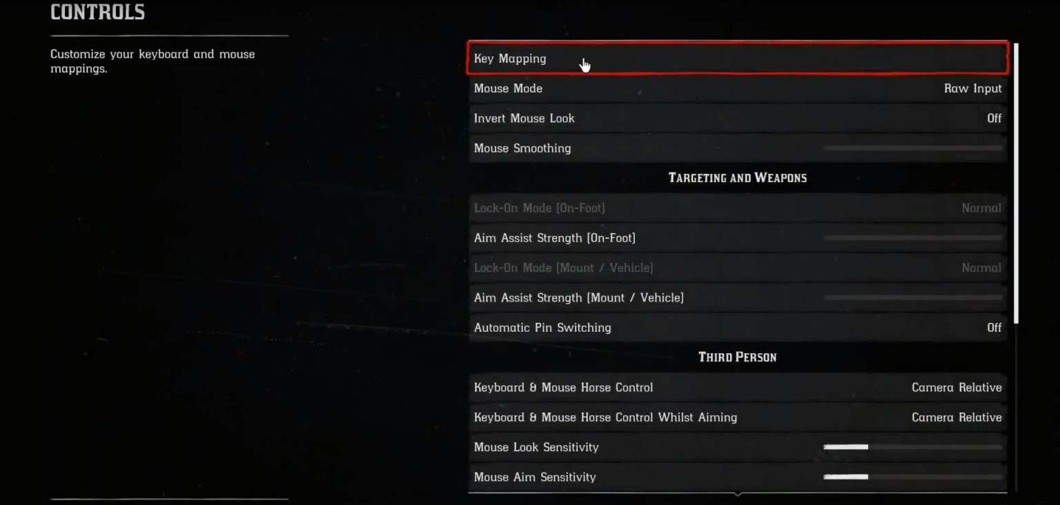 Red Dead Redemption 2 PC Controls: How to Remap Keybinds & Controls ...