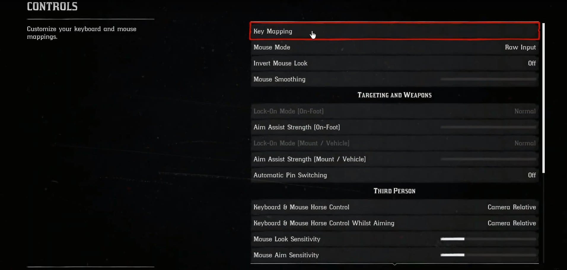 Red Dead Redemption 2 PC Controls: How to Remap Keybinds & Controls ...