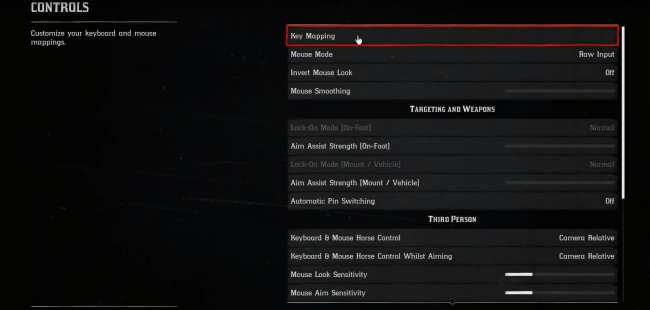 Red Dead Redemption 2 PC Controls: How to Remap Keybinds & Controls ...