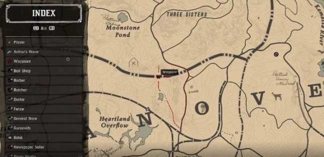 Red Dead Redemption 2 Chick's Treasure Map: Where to Find Chick's ...