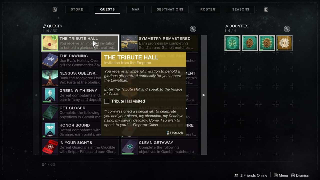 Destiny 2: How to Unlock the Tribute Hall - Twinfinite