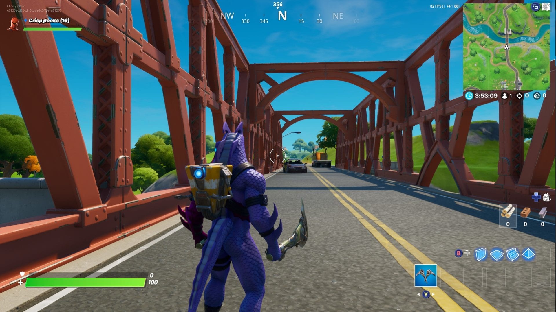 Fortnite Steel Bridge Locations: Where to Dance at Green, Yellow & Red ...