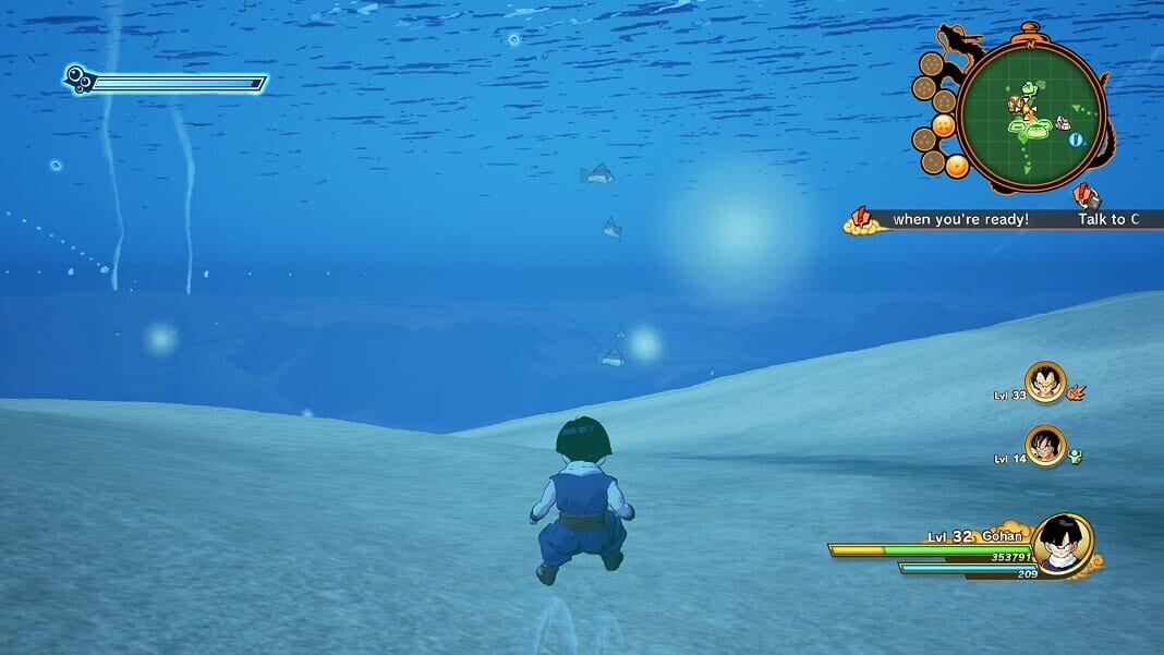 Dragon Ball Z Kakarot: How to Get Great Energetic Fish (Tough Break For ...