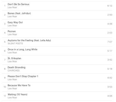 Death Stranding Soundtrack Now Available for Purchase and Streaming ...