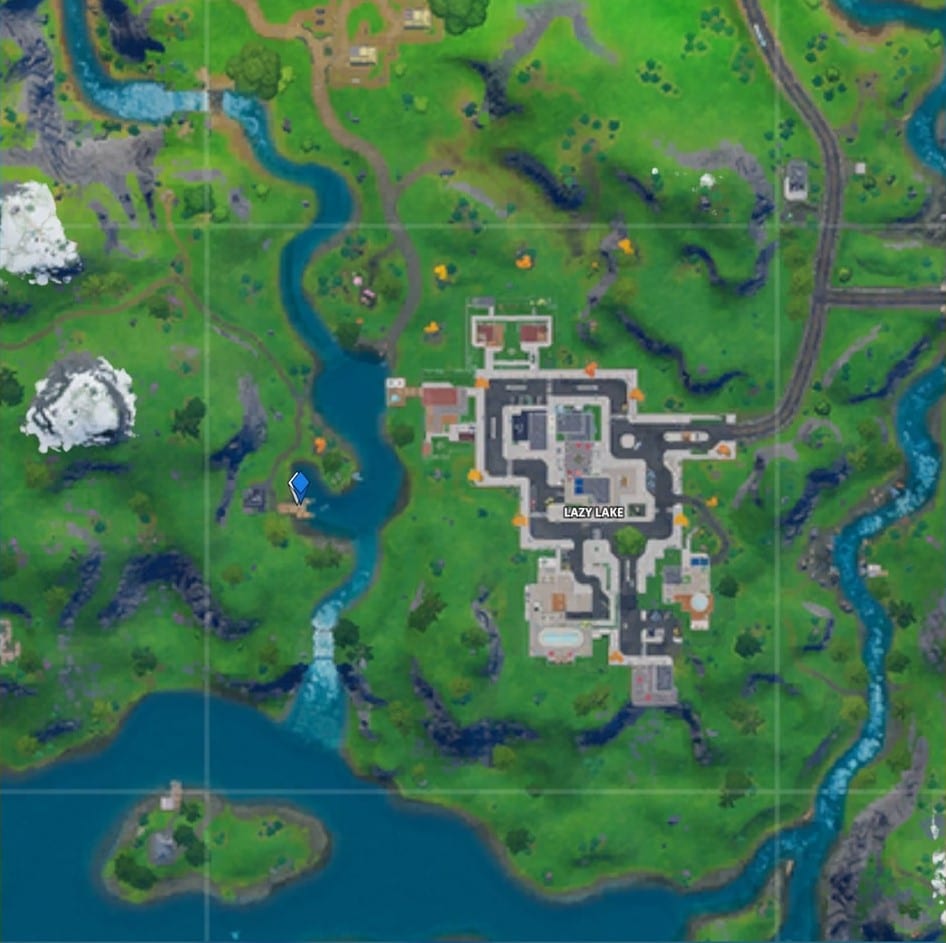 Fortnite: Flopper Pond, Lake Canoe, Lazy Lake Locations (Cameo vs Chic ...