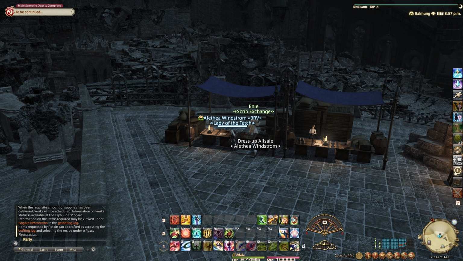 FFXIV: How to Get the Wall Lean Emote - Twinfinite