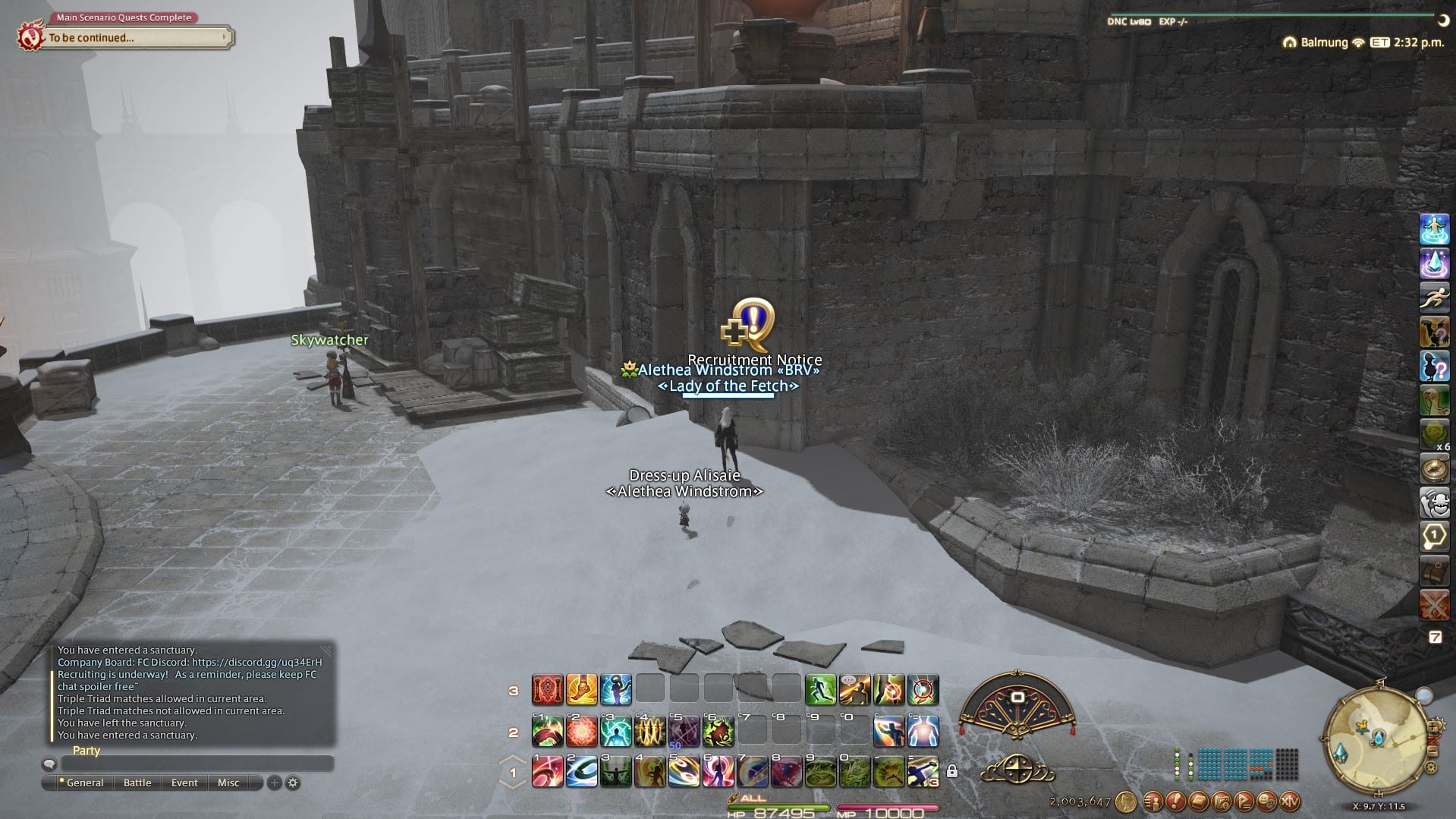FFXIV: How to Get the Wall Lean Emote - Twinfinite