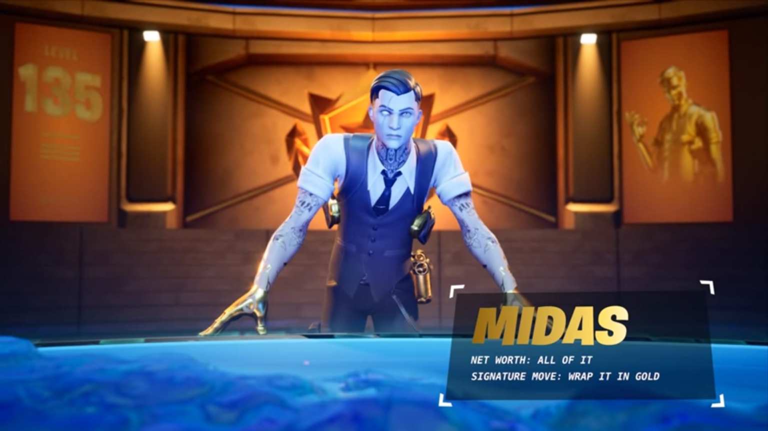 Fortnite Chapter 2 Season 2 Tier 100 Skin: What the Midas Skin Looks ...