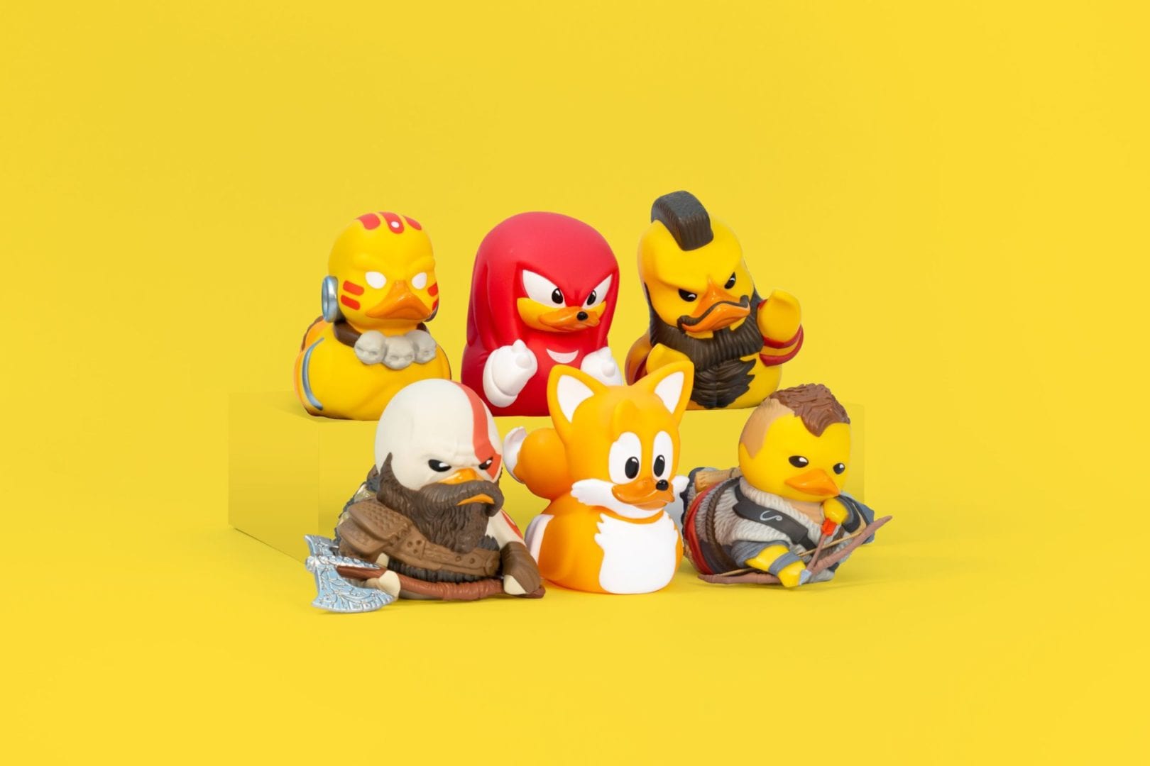 New Wave of These Collectible Cosplaying Ducks Adds God of War, Sonic ...
