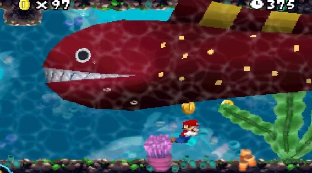 A Terrifying Tribute to Super Mario 64's Nightmarish Eel, Unagi
