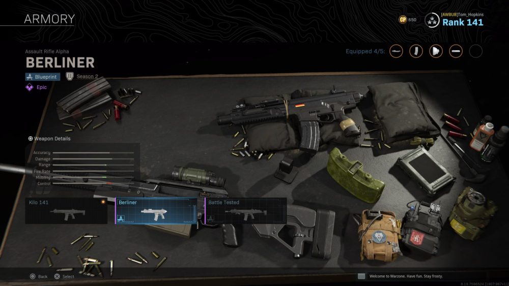 CoD Warzone: How to Use Blueprints