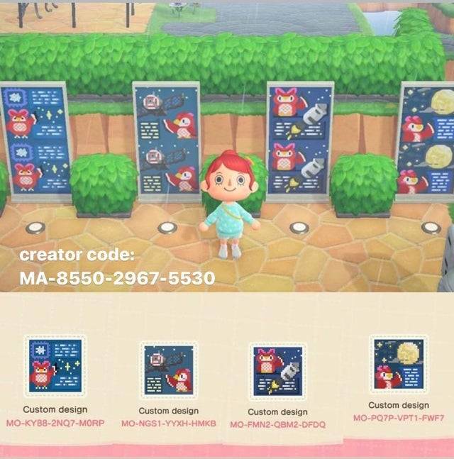 Top 13 Best Simple Panel Custom Designs in Animal Crossing: New Horizons