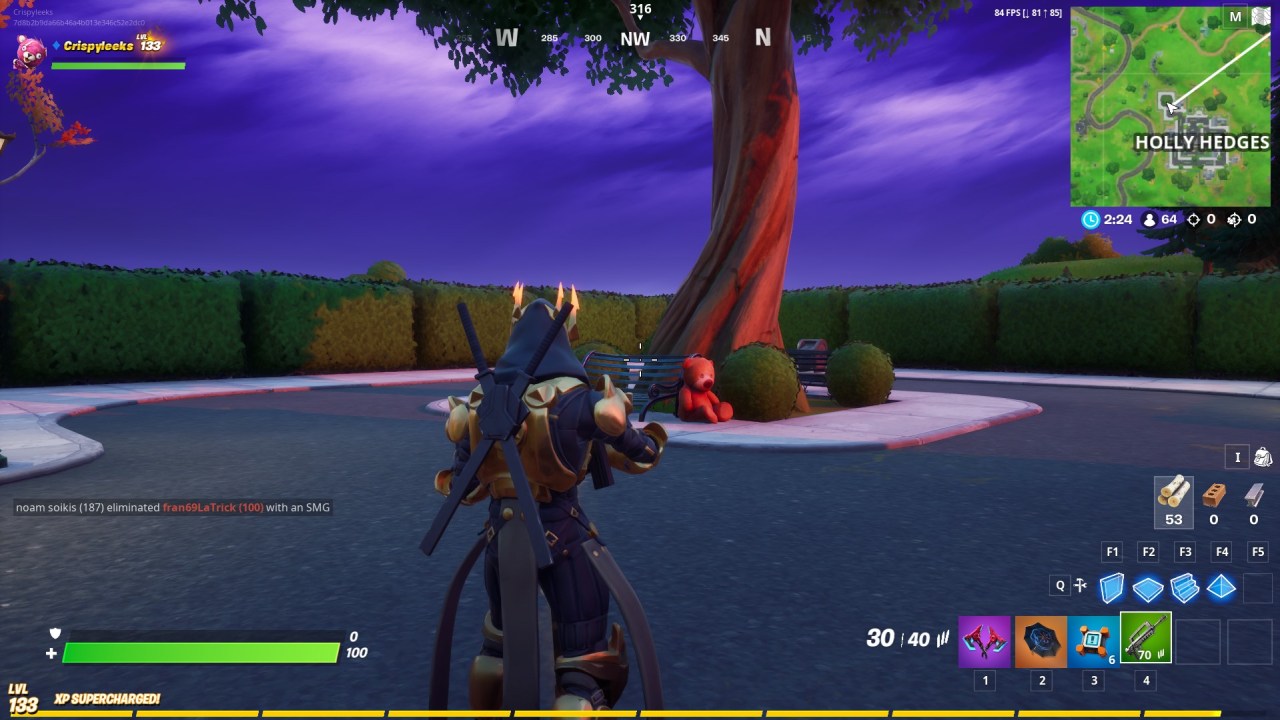 Fortnite Holly Hedges Teddy Bear Locations: Where to Destroy Teddy Bears