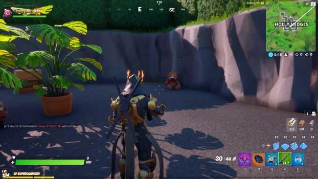 Fortnite Holly Hedges Teddy Bear Locations: Where to Destroy Teddy ...