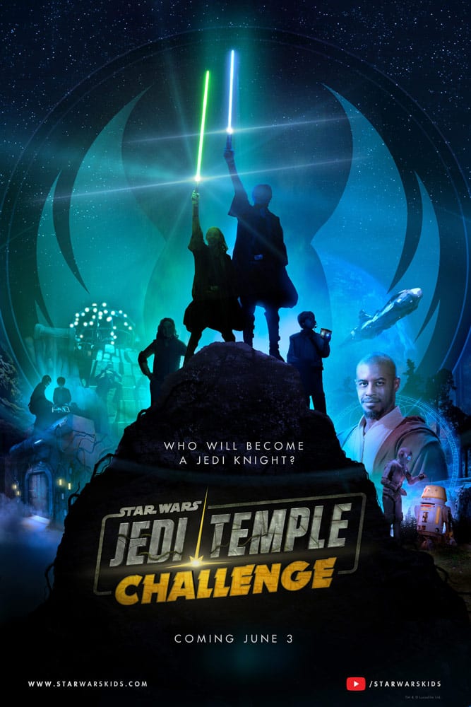 The Hidden Temple-Like Star Wars Game Show, Jedi Temple Challenge ...