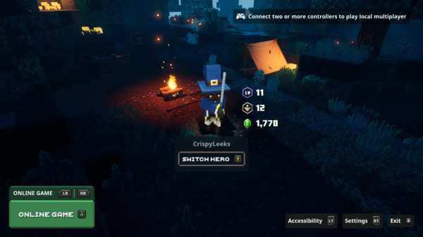 Minecraft Dungeons: How to Play Co-Op Multiplayer (Local & Online ...