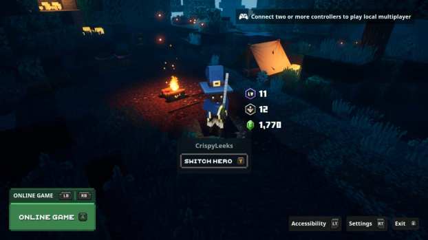 Minecraft Dungeons: How to Play Co-Op Multiplayer (Local & Online ...