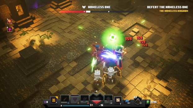 Minecraft Dungeons The Nameless One Boss Battle Guide - Twinfinite