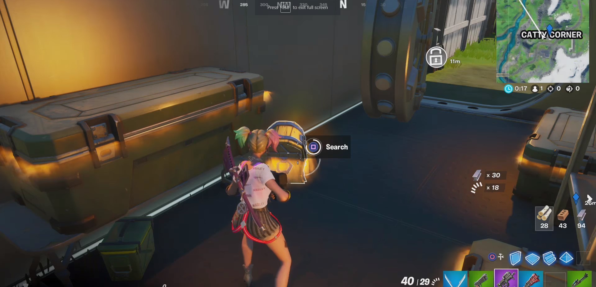 Fortnite Catty Corner Vault Location: How to Enter the Catty Corner ...