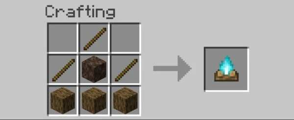 Minecraft: How to Make Soul Campfire, Soul Torch & Soul Lantern ...