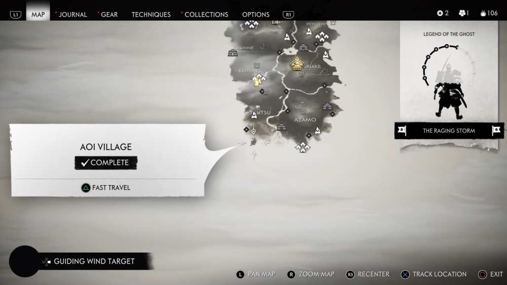 Ghost of Tsushima: Gosaku Armor Keys Locations