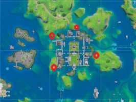 Fortnite Pleasant Park Floating Ring Locations (Season 3 Week 4 Challenge)