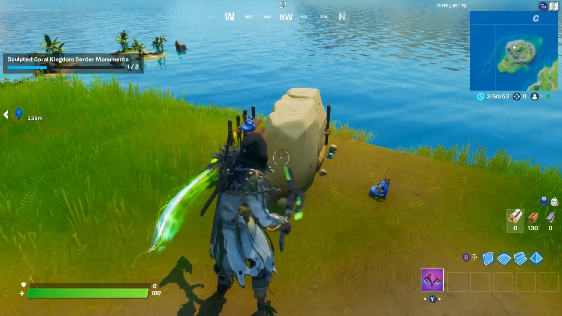 Fortnite Coral Buddies Stone Age & Sculpted Coral Kingdom Border ...