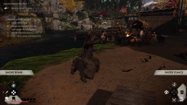 Ghost of Tsushima: How to Use Smoke Bombs - Twinfinite