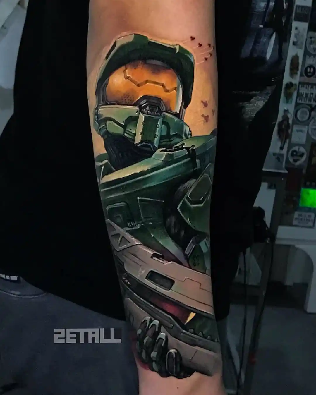 Top 12 Coolest Halo Tattoos - Twinfinite