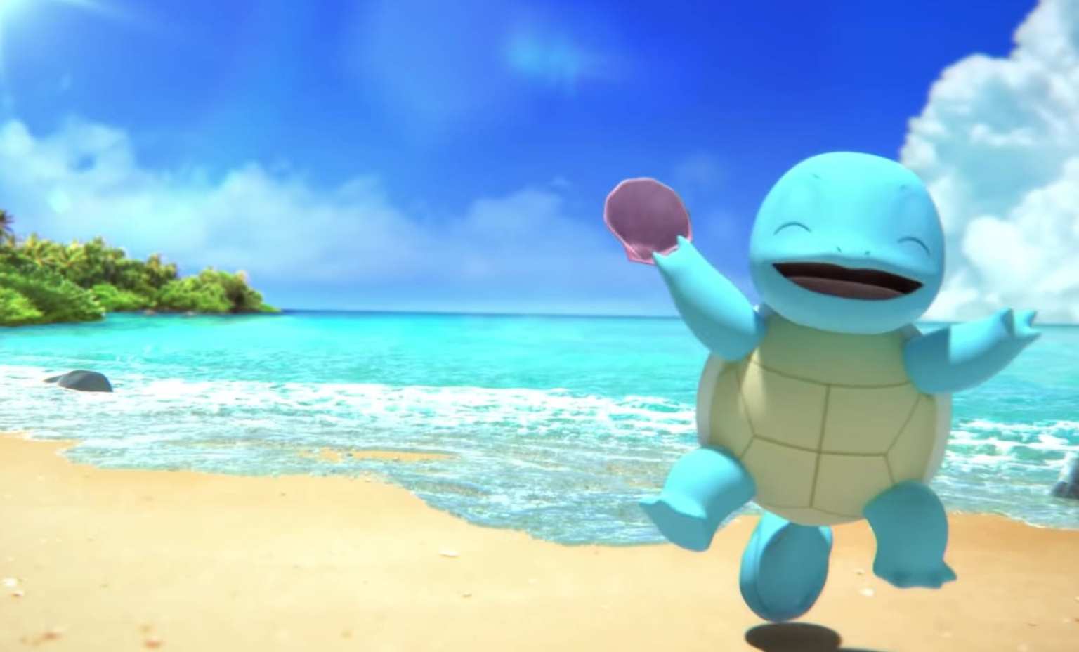 Watch Squirtle Have Fun on the Beach in This Official ASMR Pokemon ...
