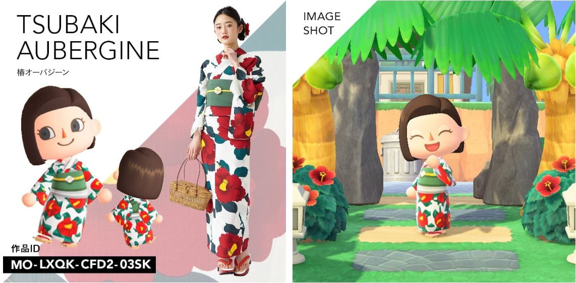Furifu Brand Releases Yukata Designs For Animal Crossing New Horizons