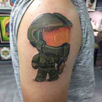 Top 12 Coolest Halo Tattoos - Twinfinite