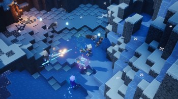 Minecraft Dungeons Creeping Winter DLC Launches Today