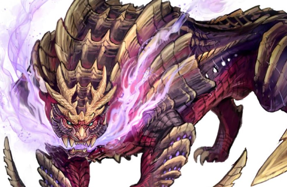 New Monster Hunter Rise Concept Art Shows off Flagship Monster ...