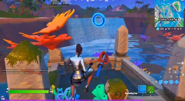 Fortnite Coral Castle Floating Rings Locations (Week 5 Challenge ...