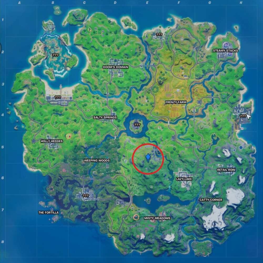 Fortnite Sentinel Graveyard Location: Where to Dance on Different ...