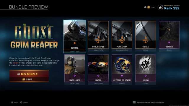 Modern Warfare & Warzone: How to Get Grim Reaper Ghost Skin - Twinfinite