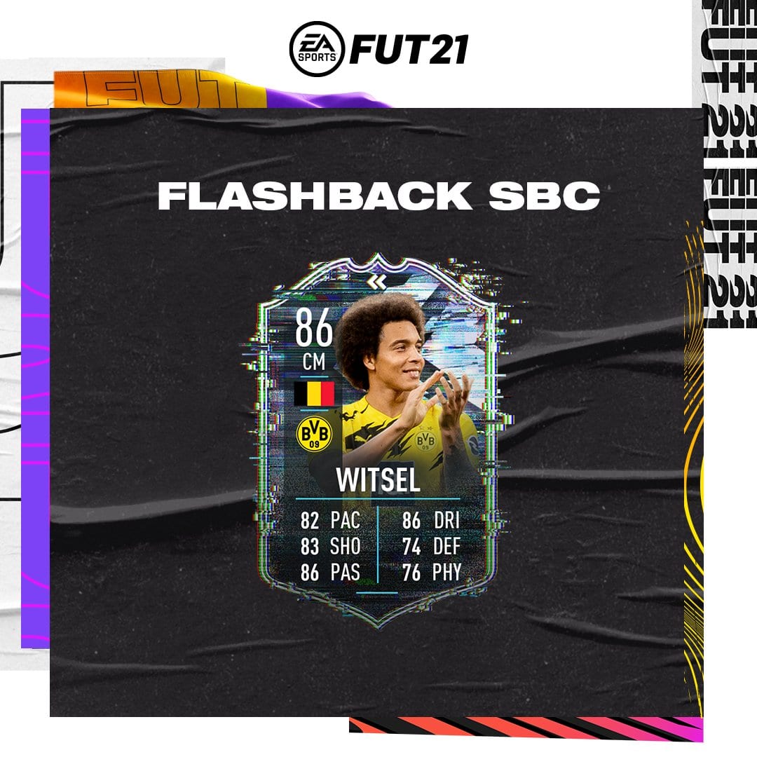 FIFA 21: How to Complete Flashback Witsel SBC - Twinfinite