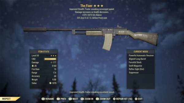 Fallout 76: How to Get 'The Fixer' Rifle - Twinfinite