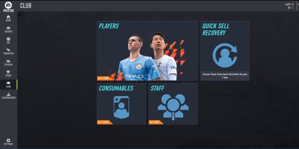 FIFA 22: How to Recover Quick Sold Players - Twinfinite