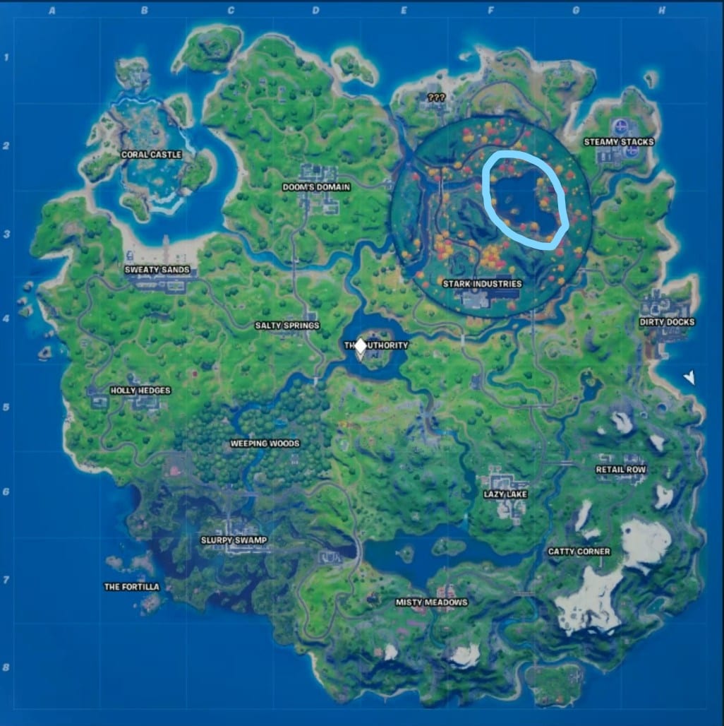 Fortnite Heart Lake Location: Where to Catch Fish in Heart Lake ...