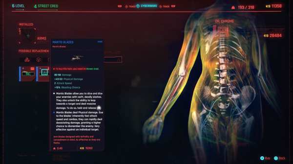 Cyberpunk 2077 Mantis Blades: Best Mantis Blade Build & How to Get Them ...