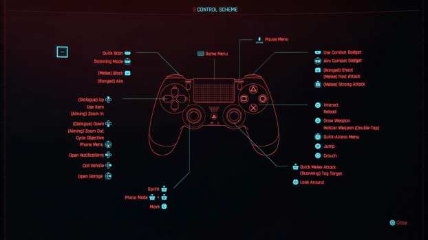 Cyberpunk 2077 Controls Guide (PS4 & Xbox One) - Twinfinite