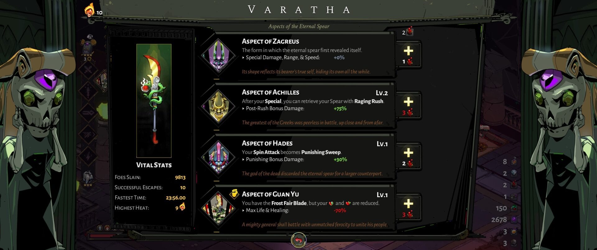 Hades: How to Unlock All Hidden Weapon Aspects - Twinfinite