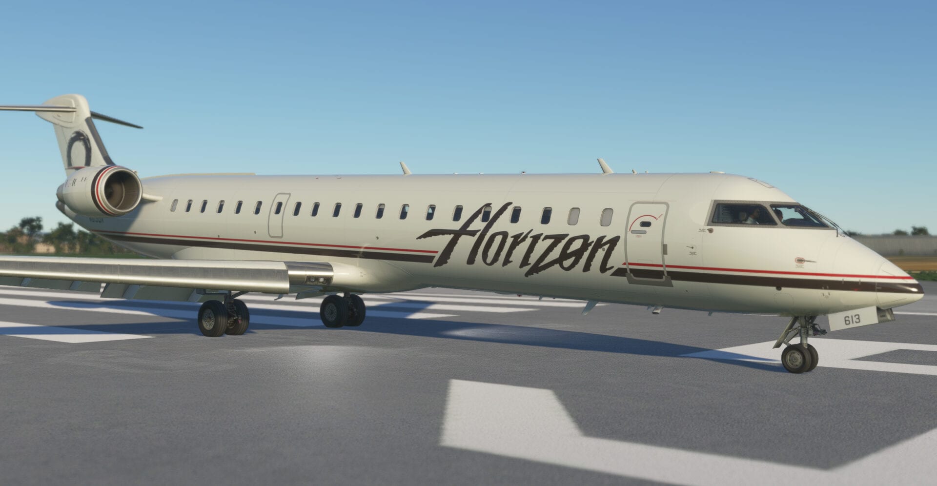 Se revela la librea de Microsoft Flight Simulator CRJ Horizon; El ...
