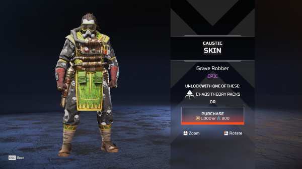 Apex Legends: All Chaos Theory Event Skins