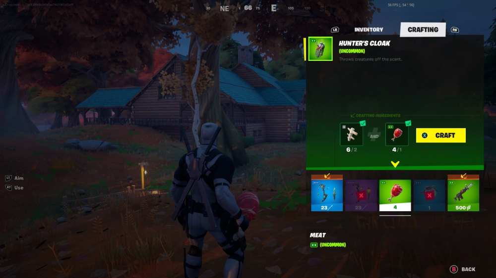 Fortnite Hunter's Cloak: How to Craft & What It Does