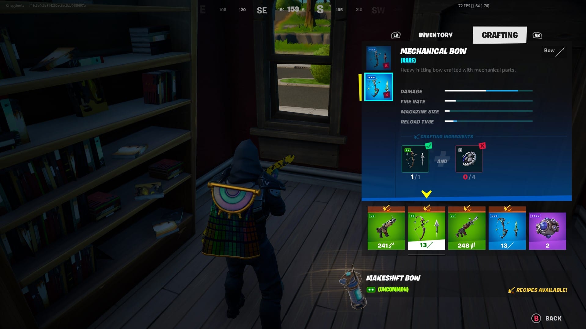 Fortnite: How to Craft Mechanical Bow - Twinfinite