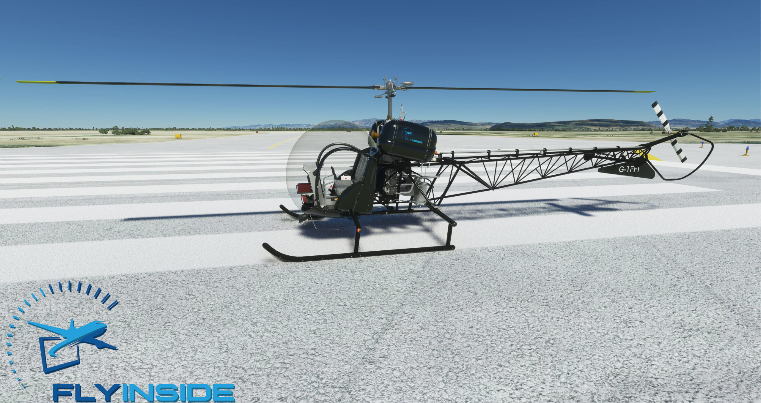 Microsoft Flight Simulator - First Payware Helicopter Bell 47-G2 Released