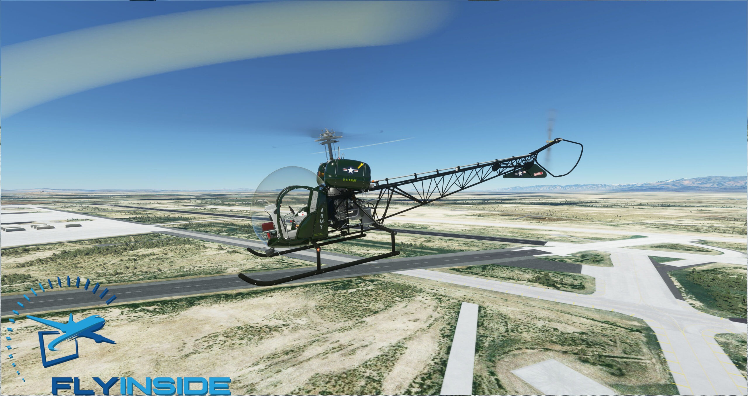 Microsoft Flight Simulator - First Payware Helicopter Bell 47-G2 Released